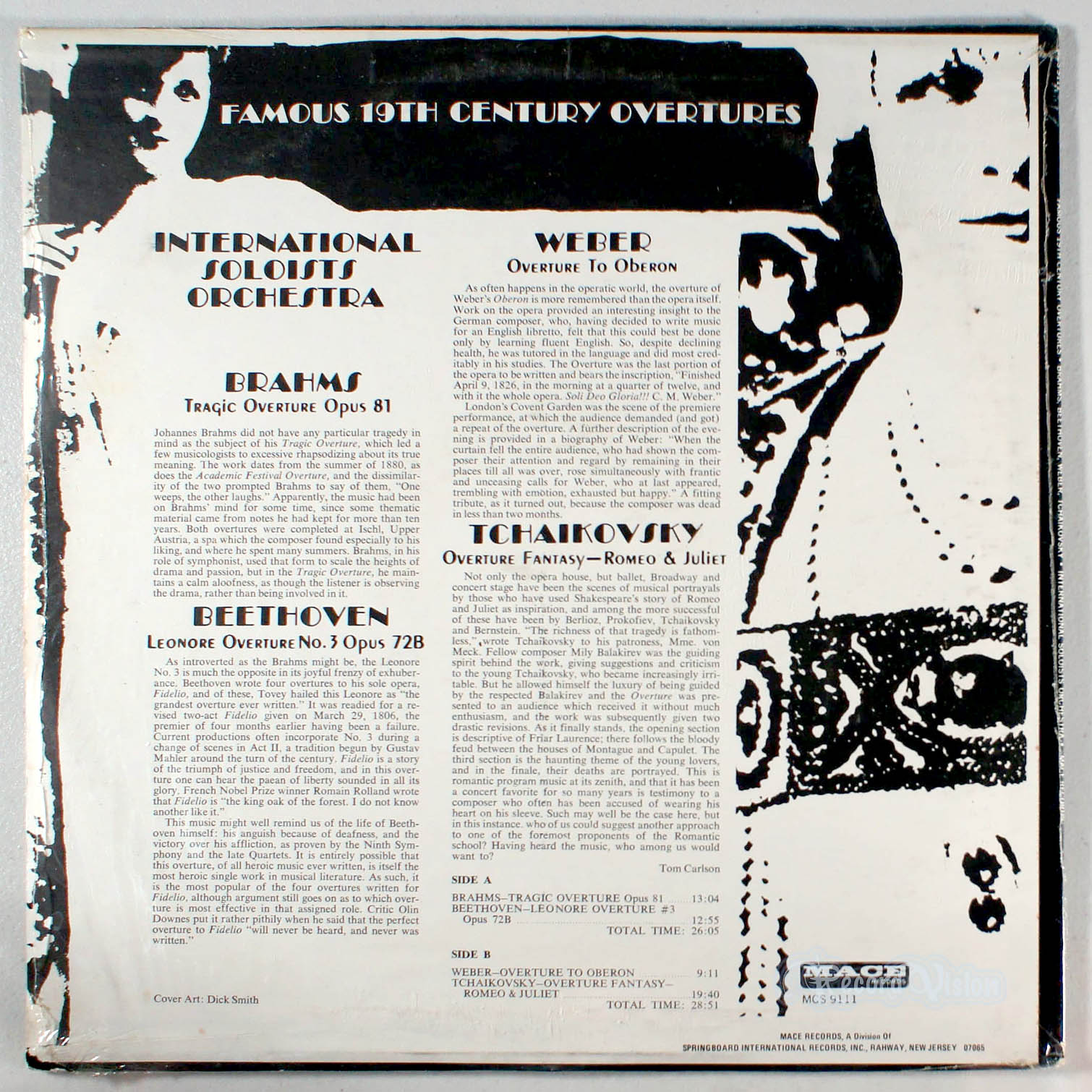 Famous 19th century overtures de Assorted (Classical), 33T chez ...