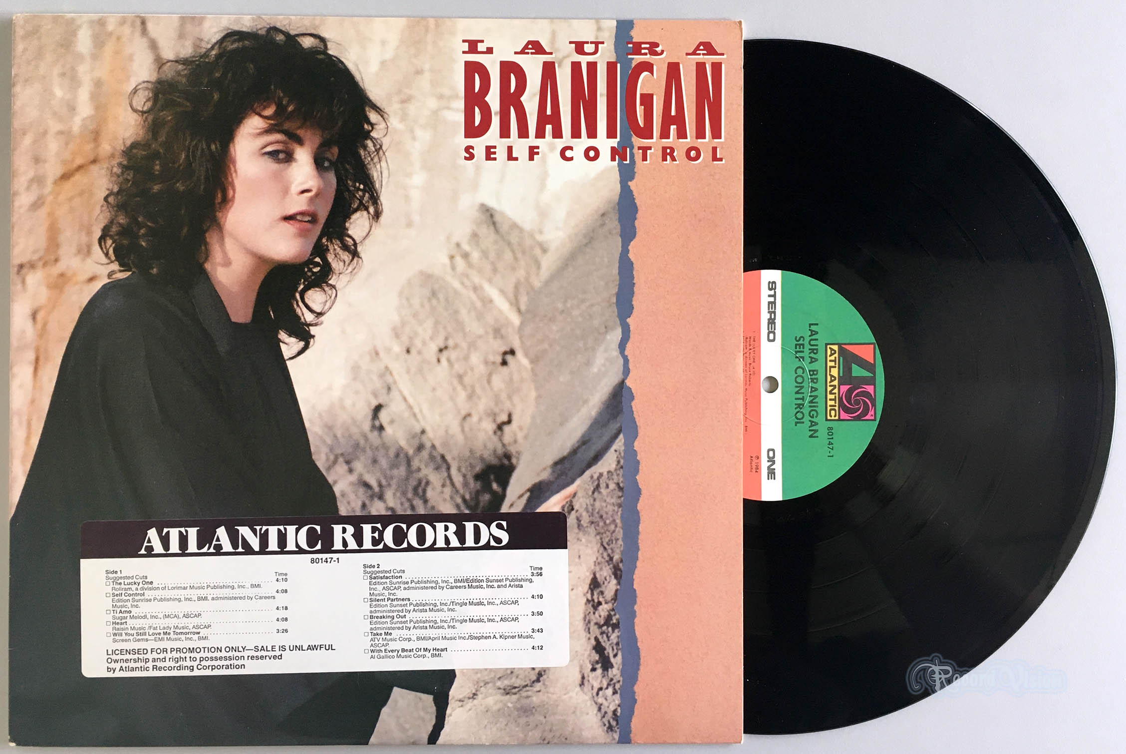 Self control de Laura Branigan, 33T chez recordvision - Ref:3122052272